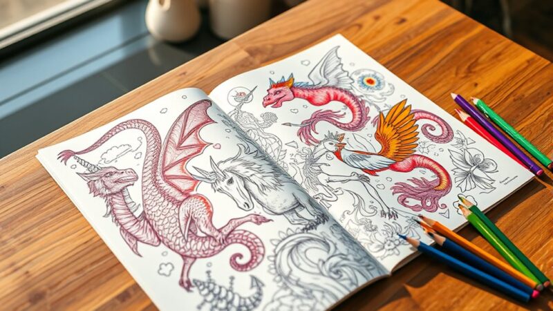 7 Best Fantasy-Creature Coloring Books for Adults to Spark Your ...