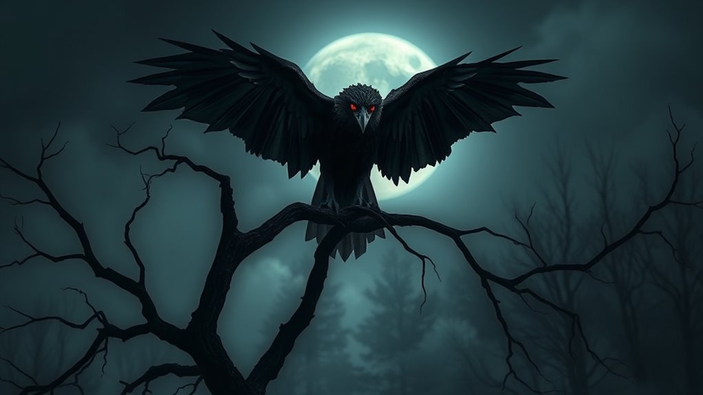 The Nachtkrapp: German Raven-like Bogeyman - What if Monsters