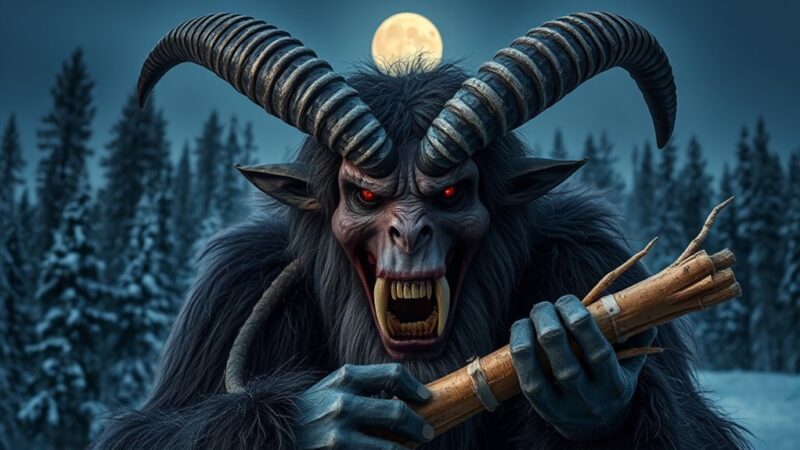 Krampus and the Germanic Christmas Beast - What if Monsters