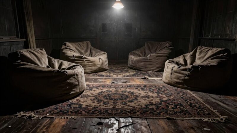 Area Rugs, Bean Bags, and Soft Seating in Horror Spaces - What if Monsters