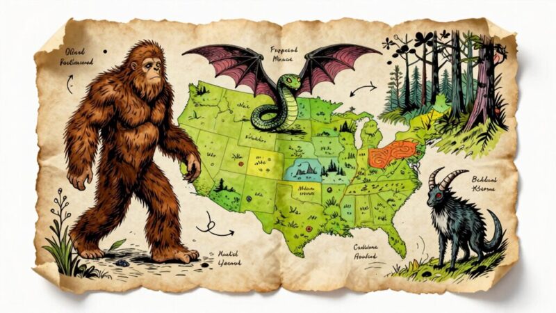 What Would a Beginner’s Map of Classic American Cryptids Look Like ...